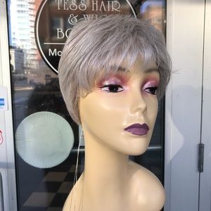 Accessories | Silver Short Pixie Cut Wig | Poshmark